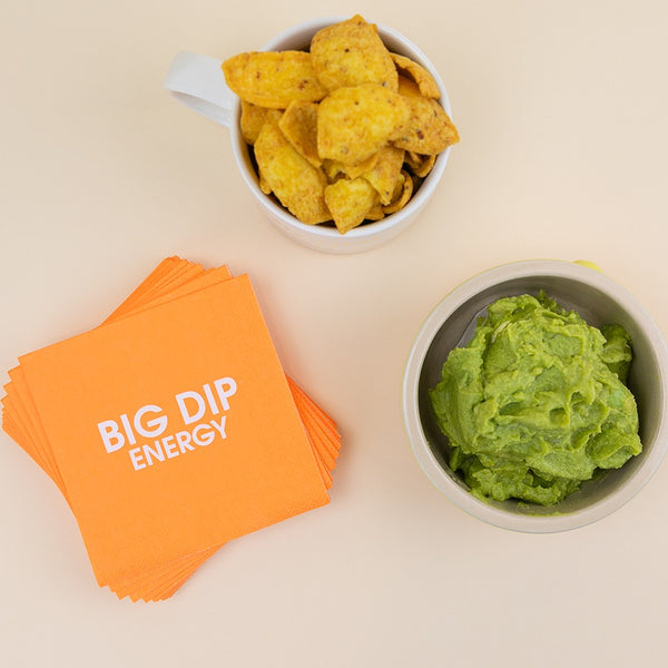 Chez Gagne Cocktail Napkins - Big Dip Energy – Nell