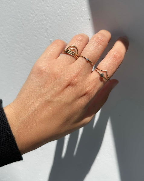Chevron Ring – Nell