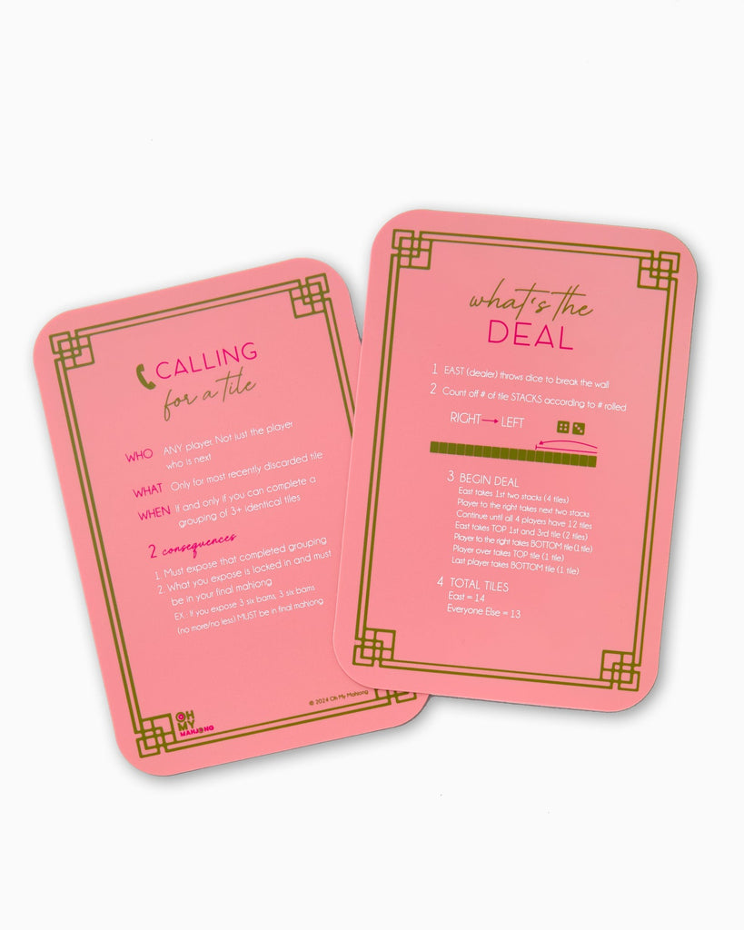 Oh My Mahjong Coral Mahjong Shufflers – Nell